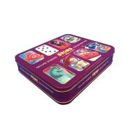 China DADI  Factory Direct Sale Custom Metal Tin Handle Box Playing Card Tin Box Gift Box for sale