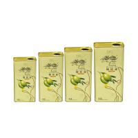 China 500ml 1L 2L 3L 4l 5 Liter 1Gallon 5 Quart 8L 9L Rectangle Empty Oil Cans Tin Can Wholesale Food Grade Tinplate Metal Packing for sale