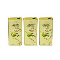China 500ml 1L 2L 3L 4l 5 Liter 1Gallon 5 Quart 8L 9L Rectangle Empty Oil Cans Tin Can Wholesale Food Grade Tinplate Metal Packing for sale