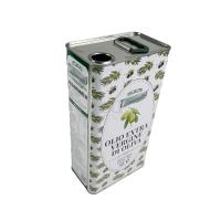 China Dadi Weiye 250ml 500ml 1L 2L 5L Custom Printing Olive Oil Can Rectangle with Lid Food Grade for sale