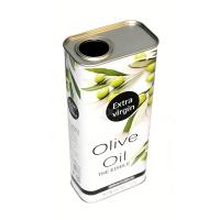 China Factory Tin Can Custom 250ml 500ml 750ml 1L 1.25L Empty Container for Extra Virgin Olive Oil Food Grade Liquid Packaging for sale