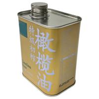 China DADI 1 Liter 1L Food Grade Extra Virgin Olive Oil Tin Can  Metal Cooking Oil Cans for sale