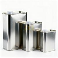 China 200ml 500ml 800ml Oil Cans Thickness 0.25mm 0.28mm OEM ODM Logo Printing Custom Sizes Tin Packaging for Olive Oil Coffee Beans for sale