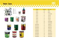 China 1L-18Liters 4.8 Gallons Large-capacity Square Rectangle Handle Paint Tank Container Welding Chemical Bucket Metal Print Package for sale