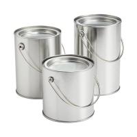China Tin Cans Small Round Metal Cans with Lid for Paint Packaging for sale