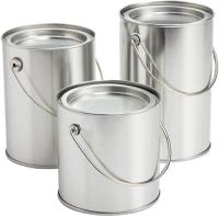 China Tin Cans Small Round Metal Cans with Lid for Paint Packaging for sale