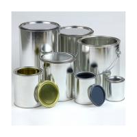 China Tin Cans Small Round Metal Cans with Lid for Paint Packaging for sale