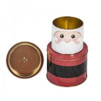 China Christmas Rectangle Custom Logo Snack Cake Cookie Biscuit Chocolate Matte Tin Food Grade Metal Storage Container for sale