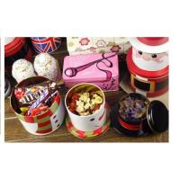 China Christmas Rectangle Custom Logo Snack Cake Cookie Biscuit Chocolate Matte Tin Food Grade Metal Storage Container for sale