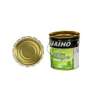 China OEM Round Metal Tin Can 1L  20L for Engine Oil , Candles , Paint & Chemical Packaging for sale