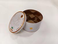 China DADI Custom Cookie Tins with Lids , Round Gift Tin , Baking Cake Container , Mooncake Box for sale