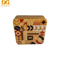 China Middle Eastern Style Custom Printed Food Grade Metal Tin Box for Luxury Dried Dates Gift Packaging for sale