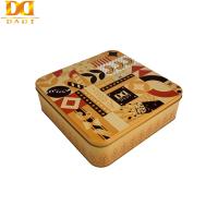 China Middle Eastern Style Custom Printed Food Grade Metal Tin Box for Luxury Dried Dates Gift Packaging for sale