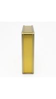 China Luxury Gold Square Tin Gift Box Filled Premium Metal Packaging Perfect Gift for Dry Fruit Dates Snack for sale