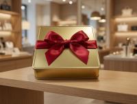China Luxury Gold Square Tin Gift Box Filled Premium Metal Packaging Perfect Gift for Dry Fruit Dates Snack for sale