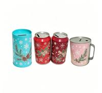 China Top Quality Stylish Home Decorative Tin Can Coin Bank Cash Money Saving Box Metal Piggy Bank for Adult Children Young Students for sale