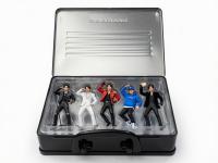 China Black Portable Metal Briefcase Tin Box with Handle - Vintage Storage Case for Stationery Candy Cookies Gifts Collectibles Toy for sale