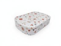 China Dadi Customized Shape Irregular Rounded Rectangular Metal Storage Tin for Cookies Snacks Candies Gifts and Kitchen Organization for sale