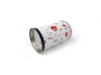 China Dadi Customized with Music Cylindrical Metal Storage with Lid Round Rotatable Tin Can for Cookies, Snacks & Gift Packaging for sale