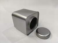 China Food Grade Tinplate Cylinder Tin Box with Custom Logo for Biscuit Cookie Candy & Coffee for sale