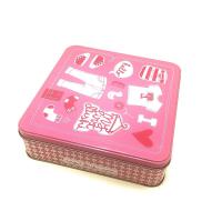 China DADI Custom Rectangle Metal Tins Storage Container with Lids for Cookie Candy Toys Crafts Multupurpose Kitchen Storage Gift Box for sale