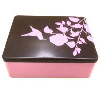 China DADI Custom Rectangle Metal Tins Storage Container with Lids for Cookie Candy Toys Crafts Multupurpose Kitchen Storage Gift Box for sale