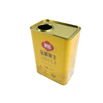 China DADI 1 Liter 1L Food Grade extra Virgin Olive Oil Tin Can  Metal Cooking Oil Cans for sale