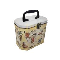 China DADI  Factory Direct Sale Custom Design and Printing Metal Tin Lunch Box with Handle for sale