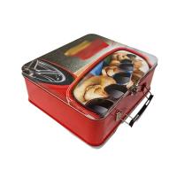China DADI  Factory Direct Sale Custom Design and Printing Metal Tin Lunch Box with Handle for sale