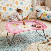 China DADI  Custom Printing Food Grade Metal Tin Tray with Foldable Stand for Children for sale