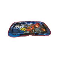 China DADI  Custom Printing Food Grade Metal Tin Tray with Foldable Stand for Children for sale