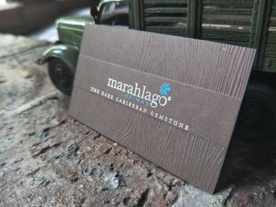China Luxury Letterpress Businss Card With Silver Foil Debossed for sale