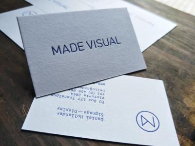 China Color Edge Letterpress Business Cards Fine Craftsmanship With Offset Printing for sale