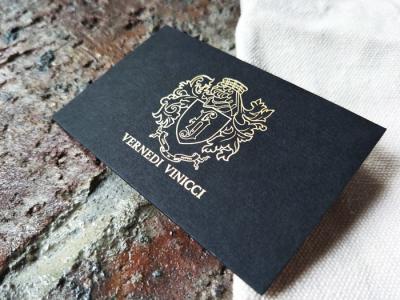 China Black Cardboard Gold Foil Stamped Business Cards Printed Visiting Name Cards for sale