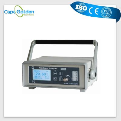 China GNL-2100L Portable High Content Oxygen Analyzer 10-99.99% O2 LCD Screen for sale