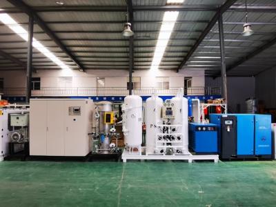 China Skid Mounted Industrial Oxygen Generator 1-120 Nm3/h PSA CE Certified for sale