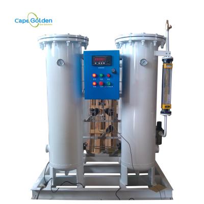 China PSA Medical Oxygen Cylinder Filling Plant 93-99 Purity 12-400 Cylinders per Day for sale