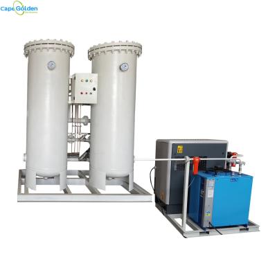 China PSA Oxygen Cylinder Filling Plant 80 Cylinders per Day 93-99% Purity for Diving Mountaineering for sale