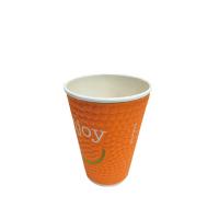 China 8/10/12/16oz Customized Design Paper Cups Disposable Printed Paper Double Wall Coffee Cups for sale