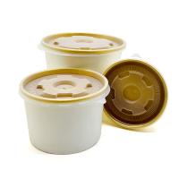 China Wholesale Custom Printed Gold Foil Paper Bowl Food Package Cheap Price Food Packing Bowl for sale