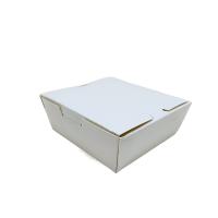China Wholesale Disposable Lunch Packaging White Paper Takeaway Food Paper Box Customized Paper Salad Food Box for sale