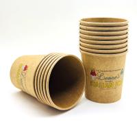 China Quantity Fast Delivery Kraft Paper Bowl Ice Cream Paper Tube Disposable Eco-friendly Take Away Soup Bowl with Lid for sale