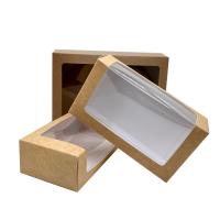 China Private Customization China Manufacture Gift Packaging Box Transparent Pizza Baking Cake Box for sale
