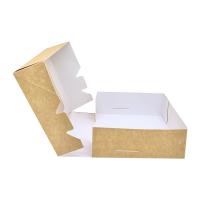 China Private Customization China Manufacture Gift Packaging Box Transparent Pizza Baking Cake Box for sale