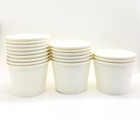 China Disposable Take Away White Paper Noodles Salad Bowl with Lid Customize Pattern Paper Bowl for sale