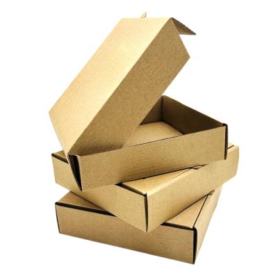 China Hot Sale Custom Portable Food Packing Pizza Box Kraft Paper Box With Printed Logo for sale