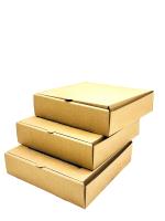 China Hot Sale Custom Portable Food Packing Pizza Box Kraft Paper Box With Printed Logo for sale