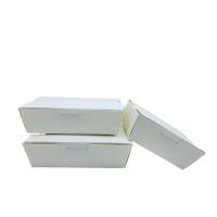 China Hot Sale Recycling Corrugated Cardboard Takeaway Food Package Paper Box for Fast Lunch Sushi Meal Rice Fruit Salad for sale