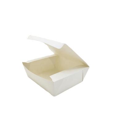 China Sugarcane Tableware Food Bento Packaging Box Disposable Paper Snake Cake Box for sale