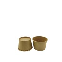 China Hot Sale Heat-Resistant Disposable Salad Paper Soup Bowl With Lid High Quality Paper Bowl for sale